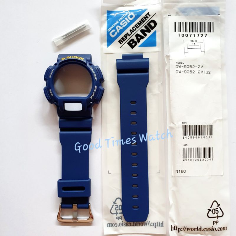 Jual PAKET STRAP BEZEL G-SHOCK DW-9052-2V / DW 9052 Casio Original ...