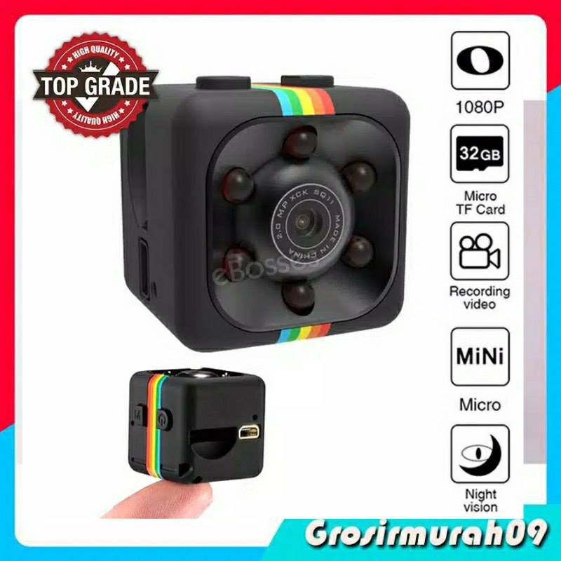Jual Kamera Cctv Mini Dv SQ11 Full HD 1080 ORIGINAL | Shopee Indonesia