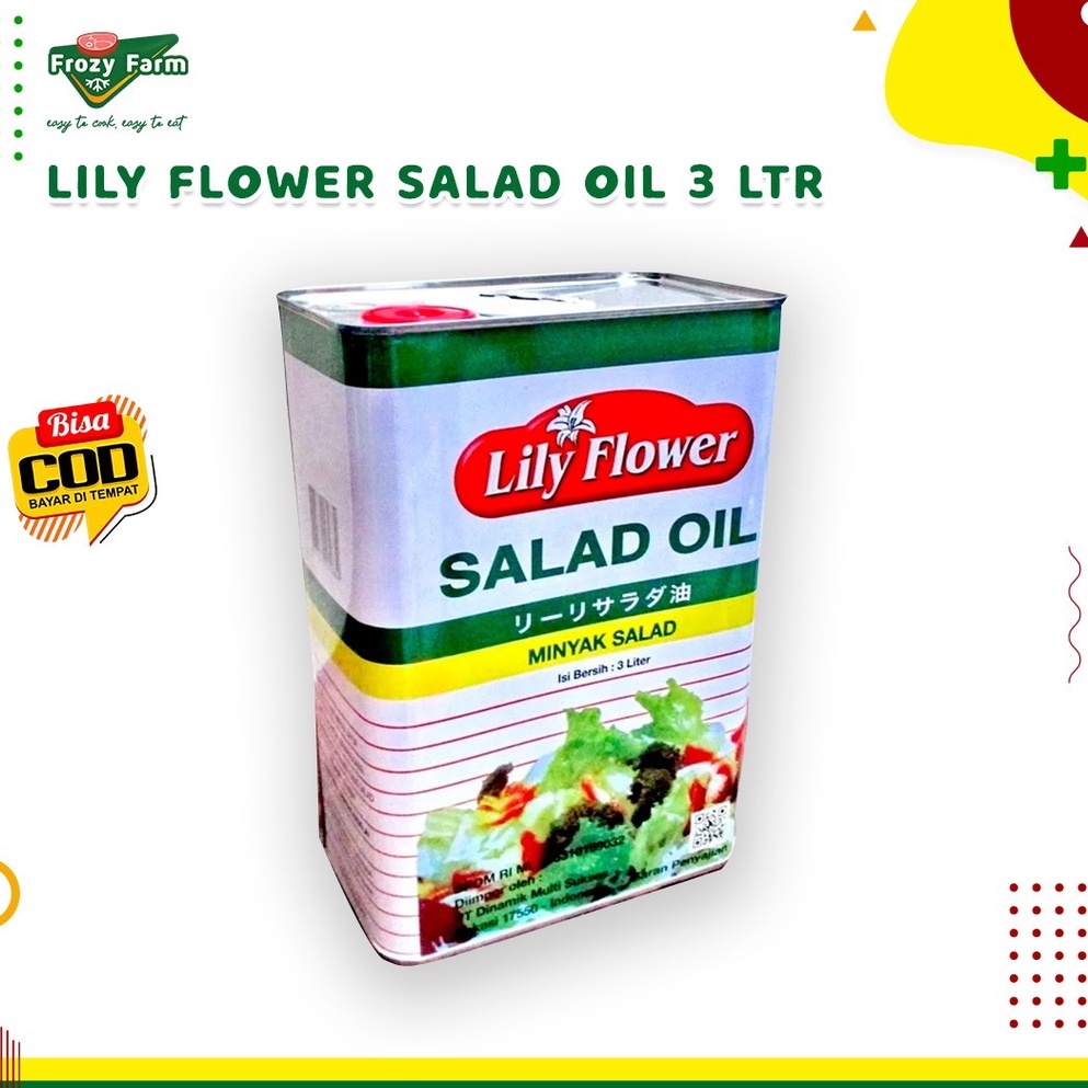 Jual Lily Flower Salad Oil 3 Liter | Shopee Indonesia