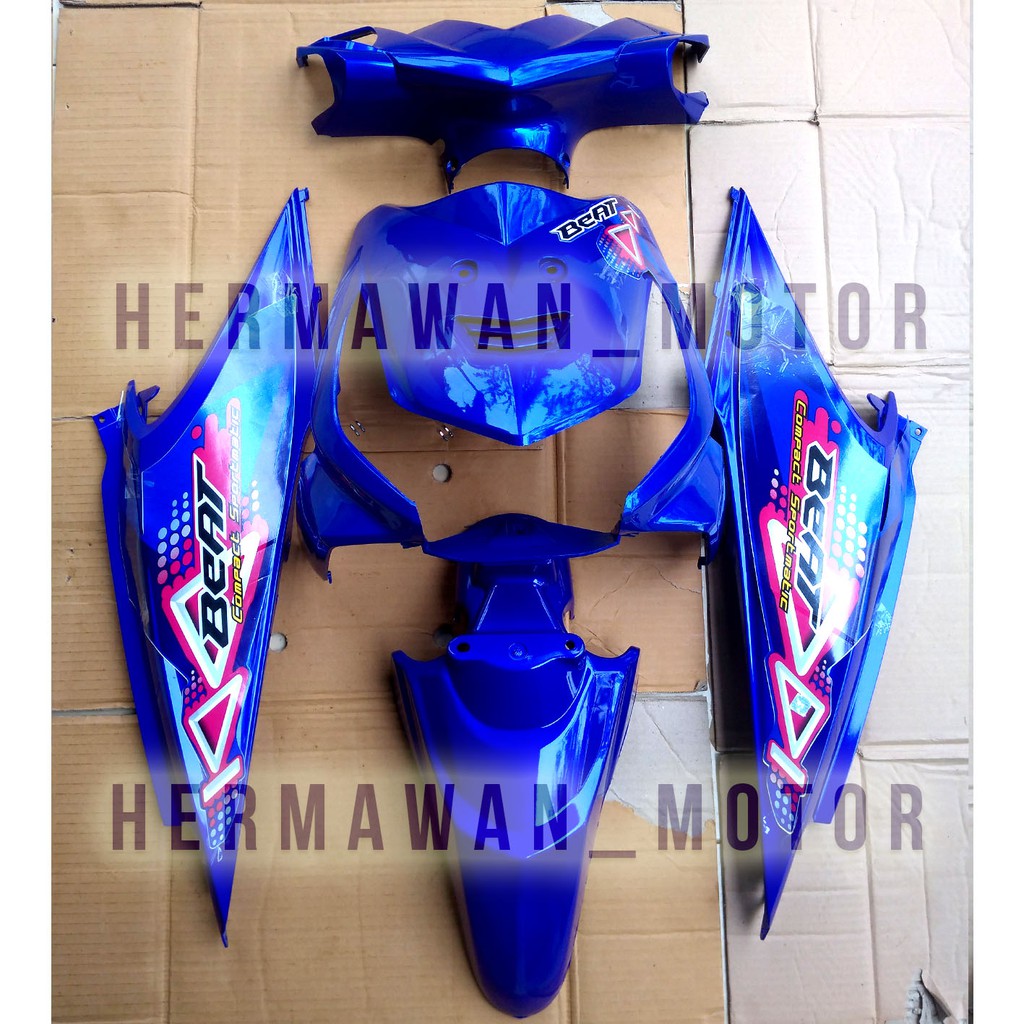 Jual Honda beat-Body alus Honda beat karbu warna biru tua th 2010-2012 ...