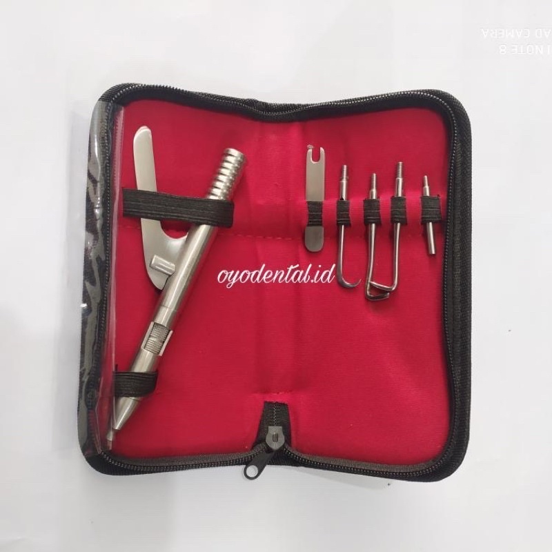 Jual Dental crown remover set / pembersih mahkota gigi crown retractor ...