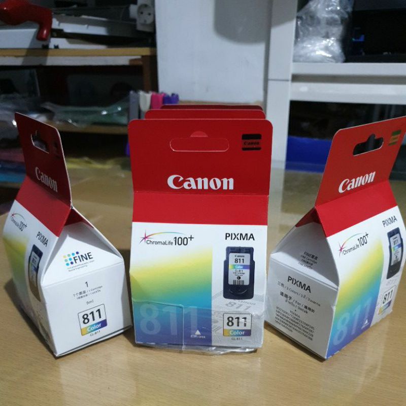Jual CARTRIDGE PRINTER CANON PG-811 COLOR / WARNA ORIGINAL | Shopee ...