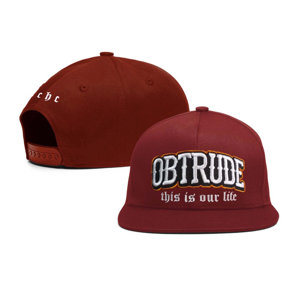 Jual Original Obtrude - Maroon Cap | Shopee Indonesia