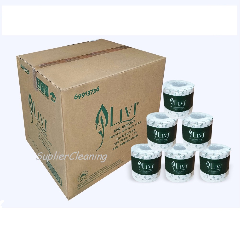 Jual Tissue Roll Livi Evo 90Gr (150 roll/ctn) | Shopee Indonesia