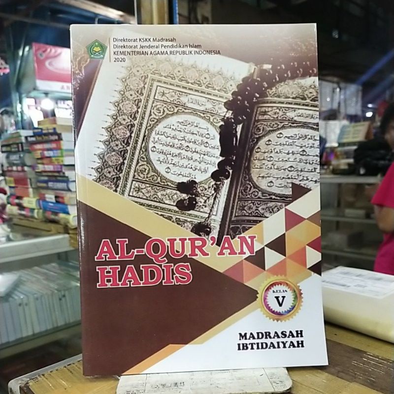 Jual BUKU PAKET AL QURAN HADIS UNTUK KELAS 5 MADARASAH IBTIDAIYAH. | Shopee Indonesia