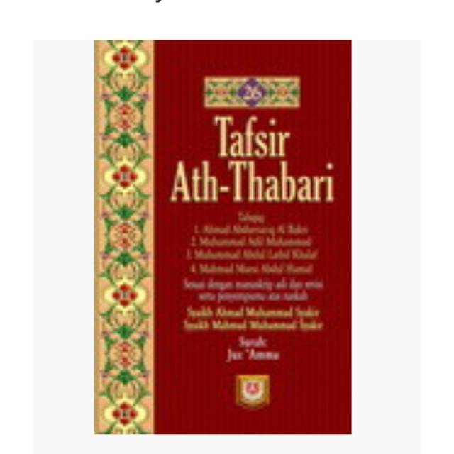 Jual Tafsir Ath Thabari Jilid 26 - Pustaka Azzam | Shopee Indonesia