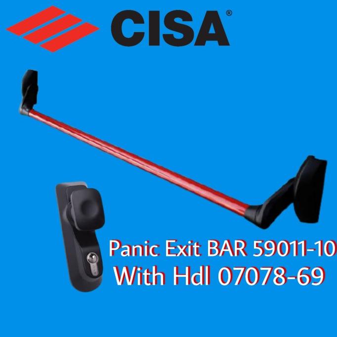 Jual Panic Exit Cisa Set ( Panic Exit Bar 59011 + Handle 07078-69 ...