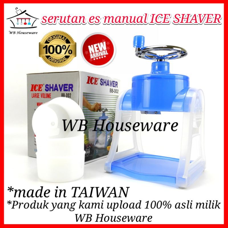 Jual mesin serut es batu / alat serut manual ICE SHAVER | Shopee Indonesia