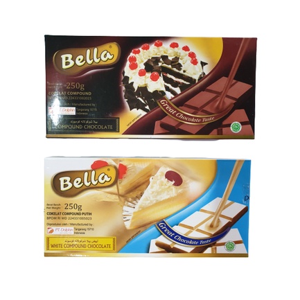Jual Bella Chocolate & Vanilla Compound 250g | Shopee Indonesia