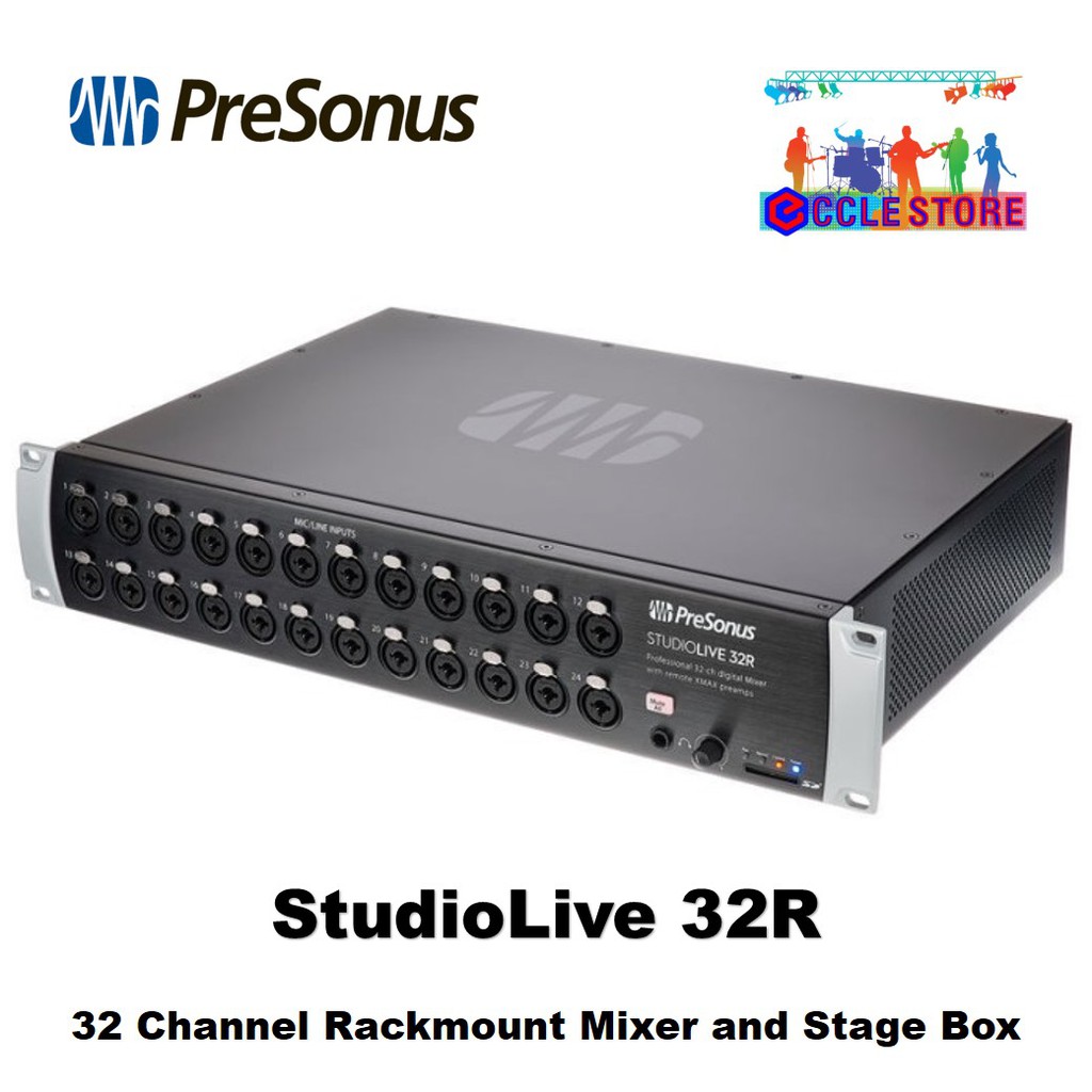Jual PRESONUS StudioLive 32R - 32 Channel Digital Rack Mixer and Stage ...