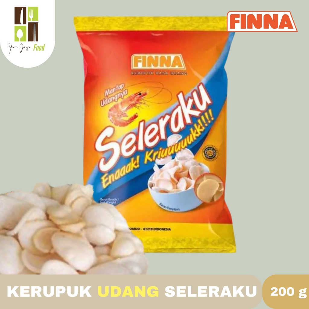 Jual FINNA KERUPUK SELERAKU UDANG 200GR | Shopee Indonesia