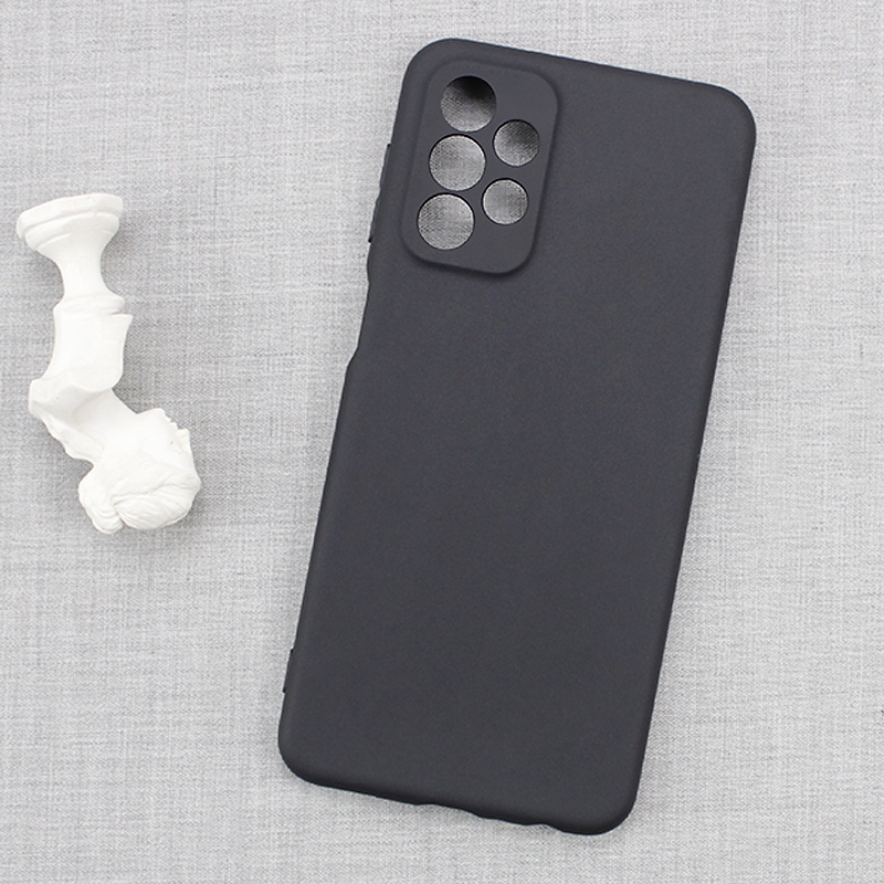 Jual Case Samsung A23 5G Case Softcase PREMIUM BLACK MATTE CAMERA ...