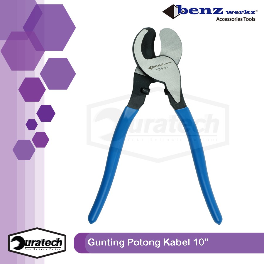 Jual Tang potong kabel 10inch / Gunting kabel 10 inch Wire cutter plier ...