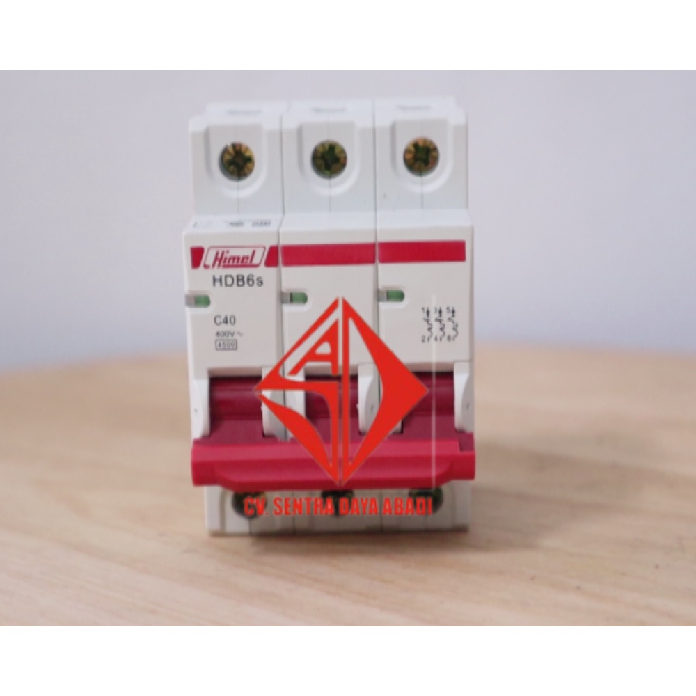 Jual MCB 3P 63A 4.5kA HDB6sL HIMEL | Shopee Indonesia