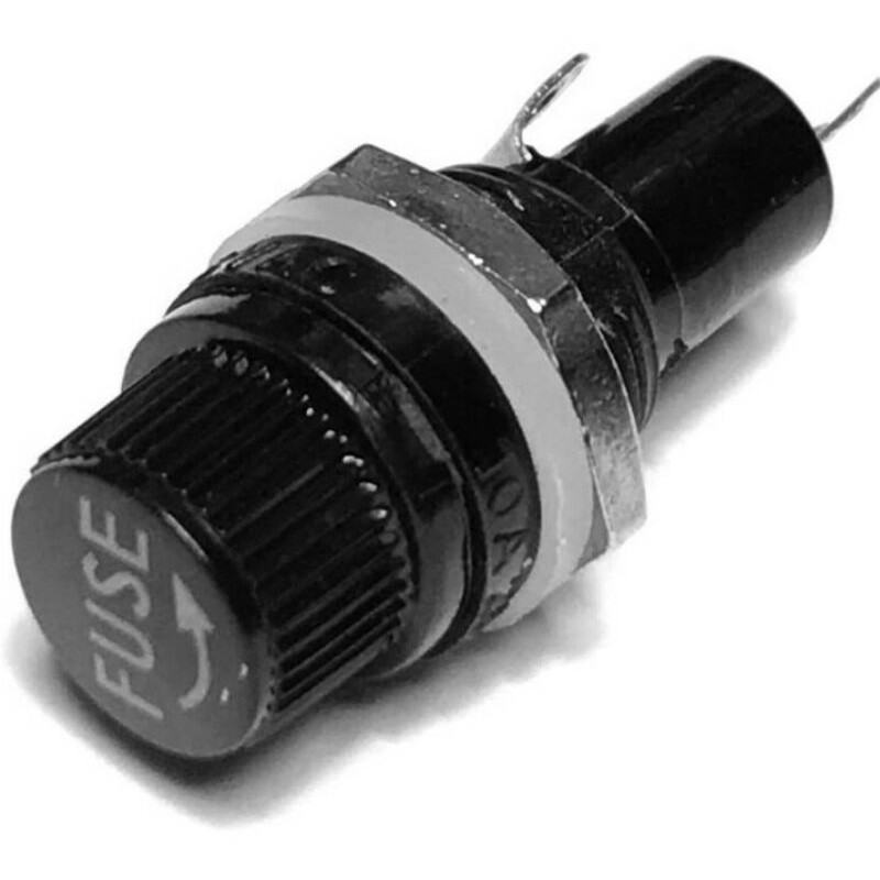 Jual Rumah fuse holder kaca pendek 10A 250v - tempat rumah sekring ...