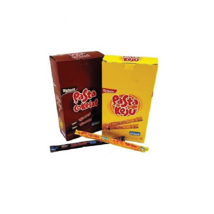 Jual Nabati Pasta Keju/ Pasta Coklat 8gram Box (30pcs) | Shopee Indonesia