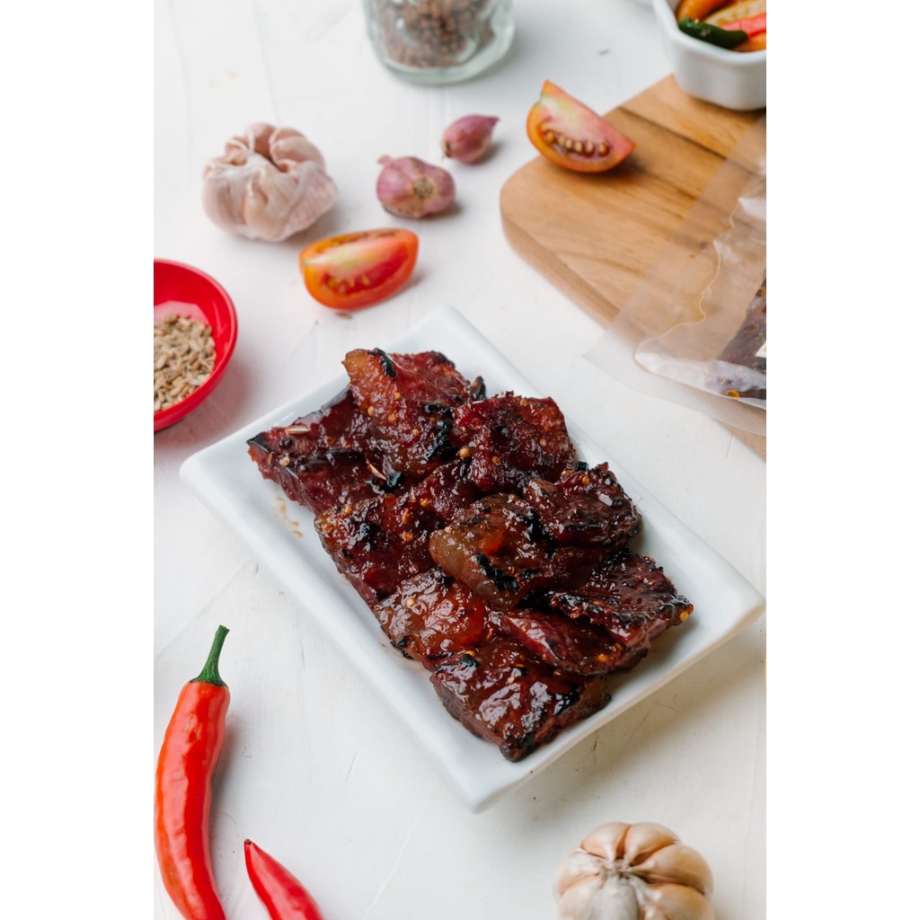 Jual DENDENG SAPI FULL DAGING PEDAS 500gr | Shopee Indonesia