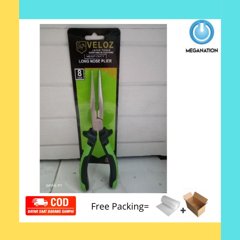 Jual TANG LANCIP TANG CUCUT TANG BUAYA LONG NOSE VELOZ 6 DAN 8 INCH | Shopee Indonesia