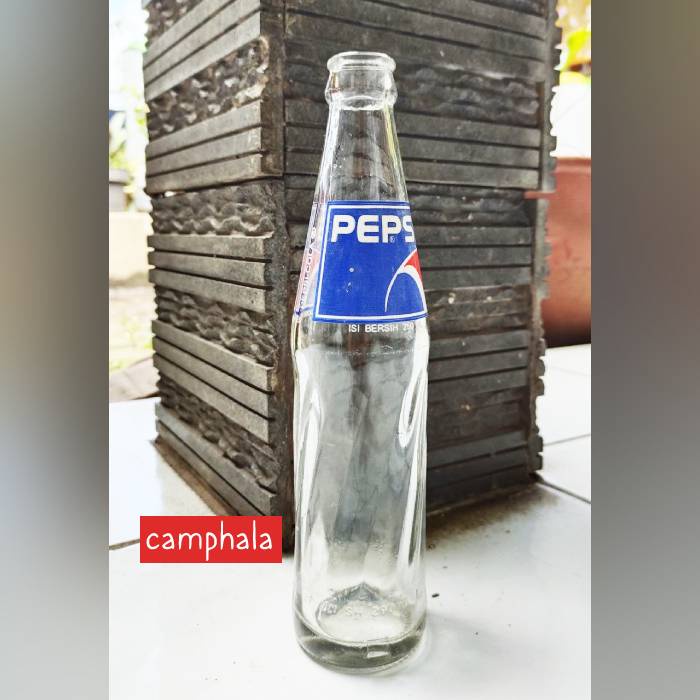 Jual Botol Pepsi Lama (Jadul) / Botol Kaca Minuman Pepsi Unik Jaman ...