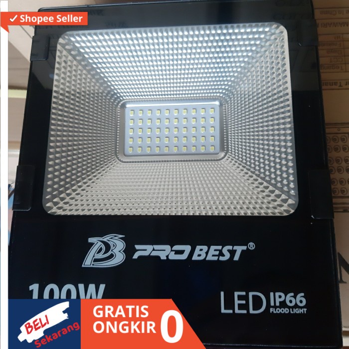 Jual Lampu sorot led/ Lampu Tembak led 100w watt 100W putih dan warm white - putih probest PBGM ...