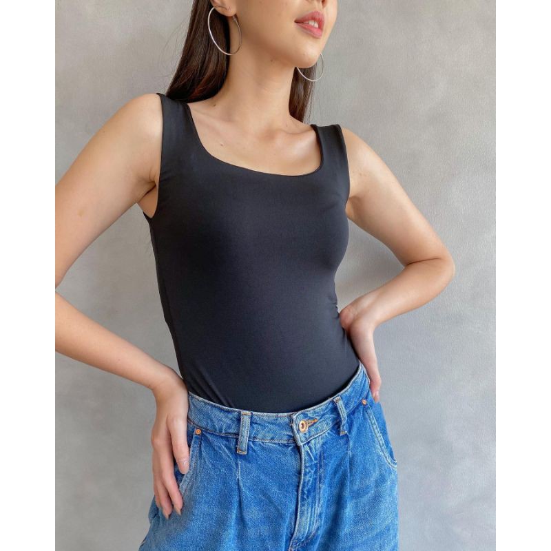 Jual KYLIE TANK | Top Basic Casual (Baju Kaos Wanita) | Shopee Indonesia