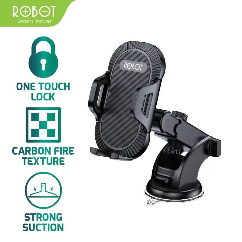 Jual Holder HP ROBOT CH12 Holder Mobil Dashboard Automatic Lock 360 ...