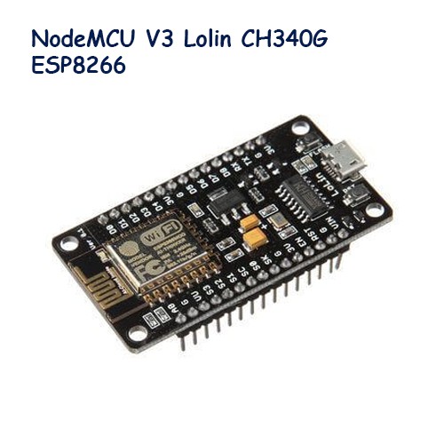 Jual NodeMCU V3 Lolin Lua CH340G ESP8266 WiFi IOT | Shopee Indonesia