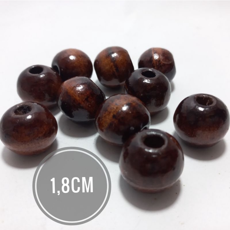 Jual Monte kayu manik manik kayu | Shopee Indonesia