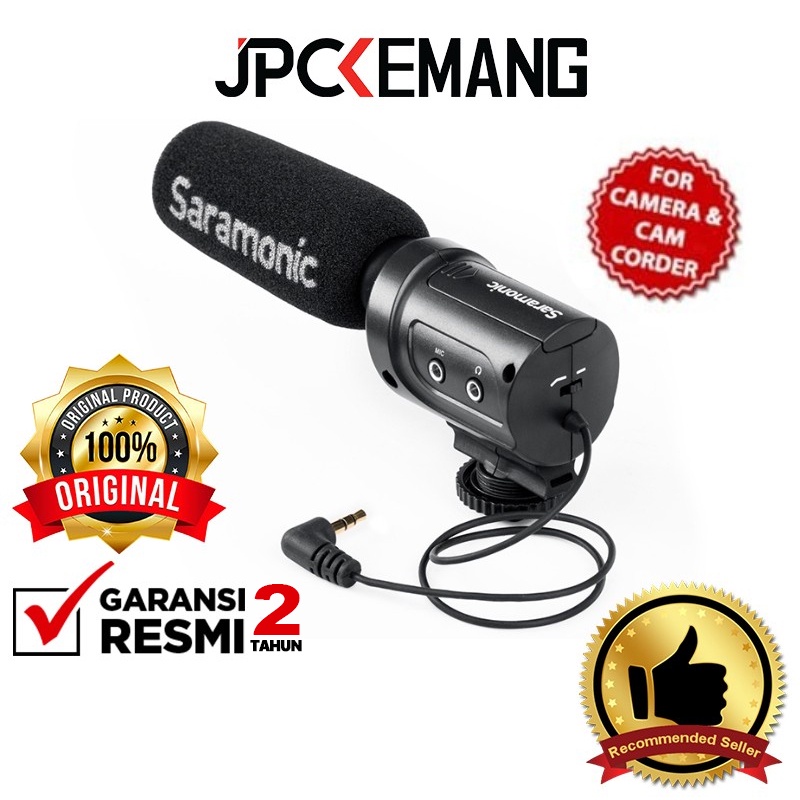 Jual Saramonic SR-M3 SRM3 Microphone Garansi Resmi | Shopee Indonesia