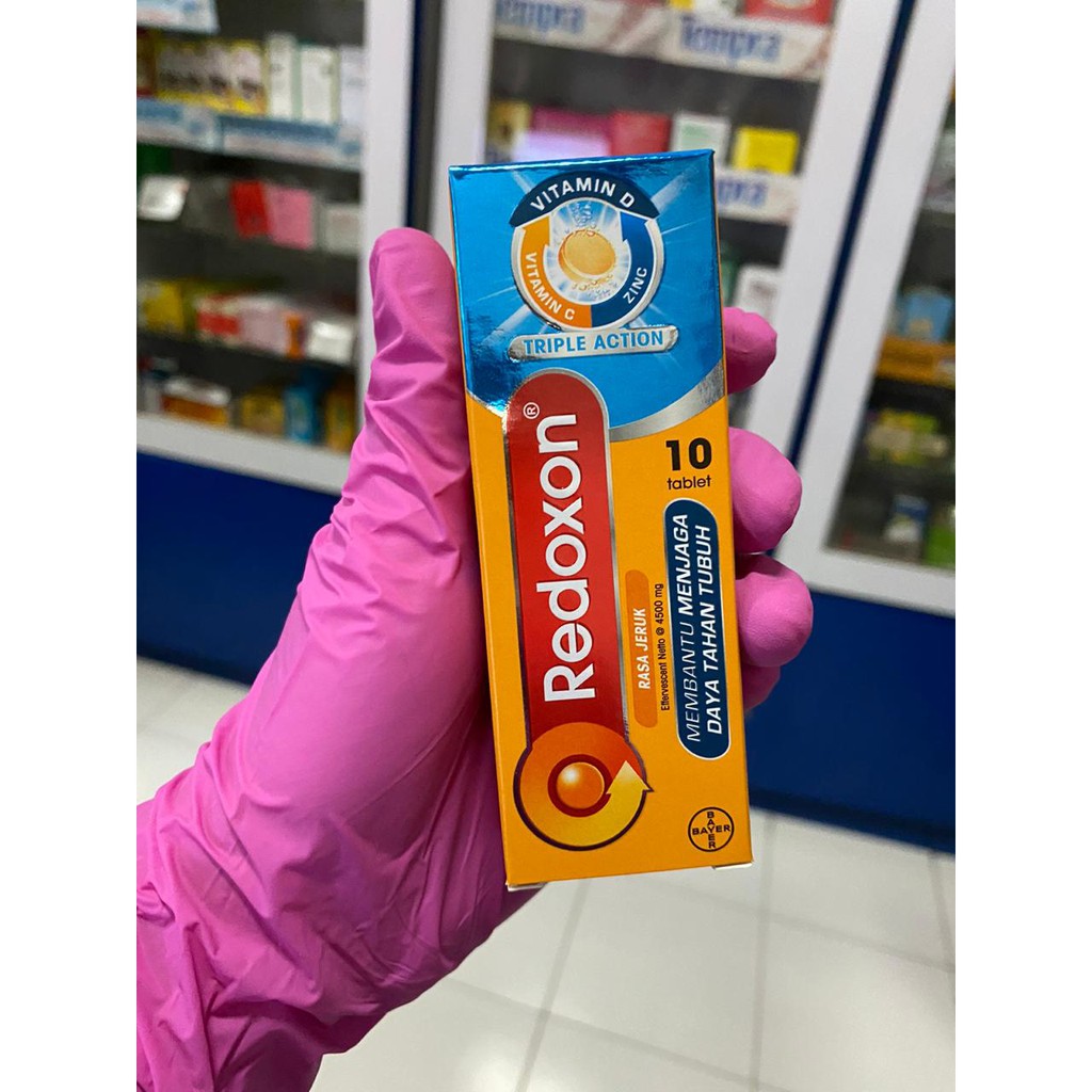 Jual REDOXON CDR CALDECE FORTOS PROTECAL 10 DAN 15 TABLET VITAMIN C ...