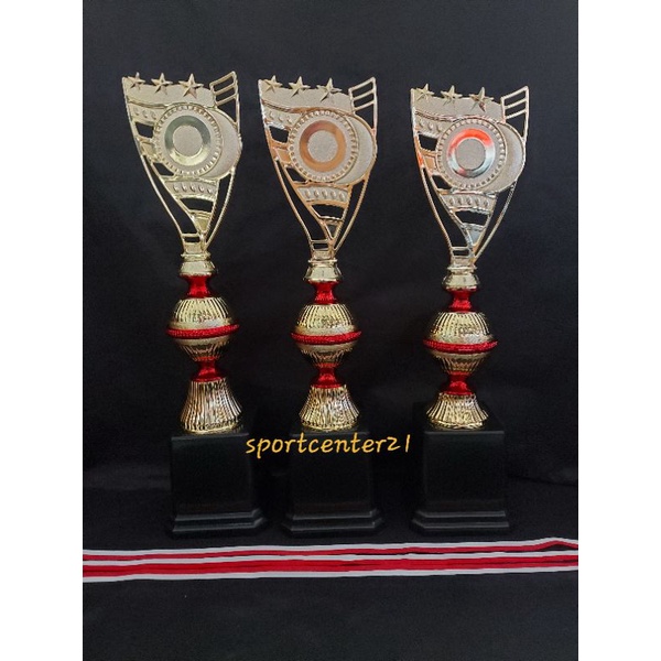 Jual PIALA TROPHY TERBARU SET JUARA 1-2-3 /CUSTOM DENGAN TULISAN PIALA ...
