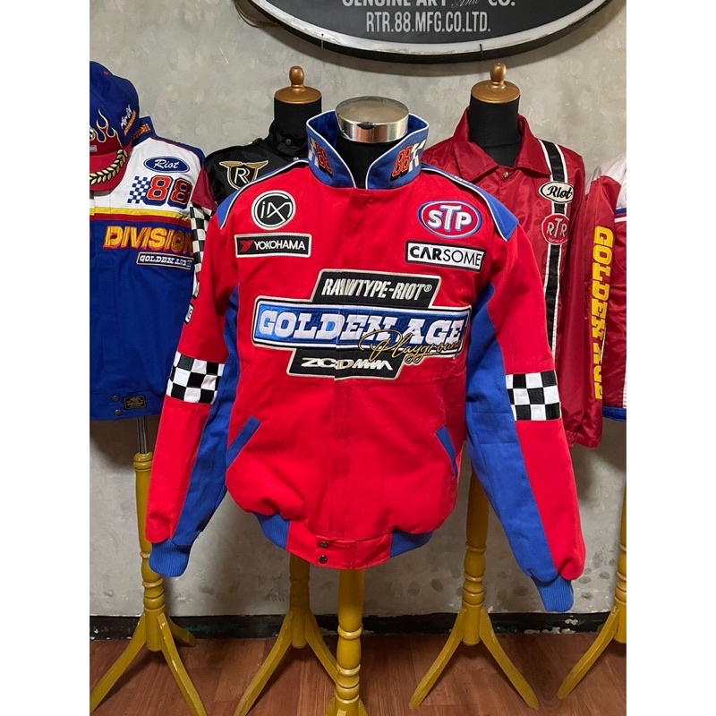 Jual NASCAR JACKET GOLDEN AGE PLAYGROUND RAWTYPE RIOT LIMITED EDITION ...