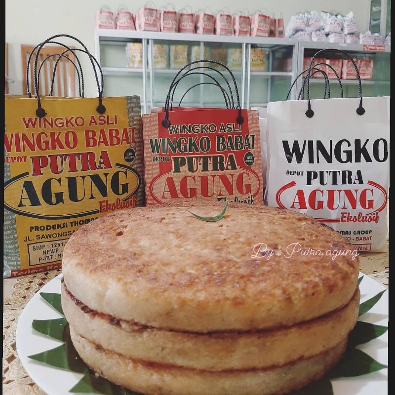 Jual wingko babat putra agung jumbo super 19cm | Shopee Indonesia