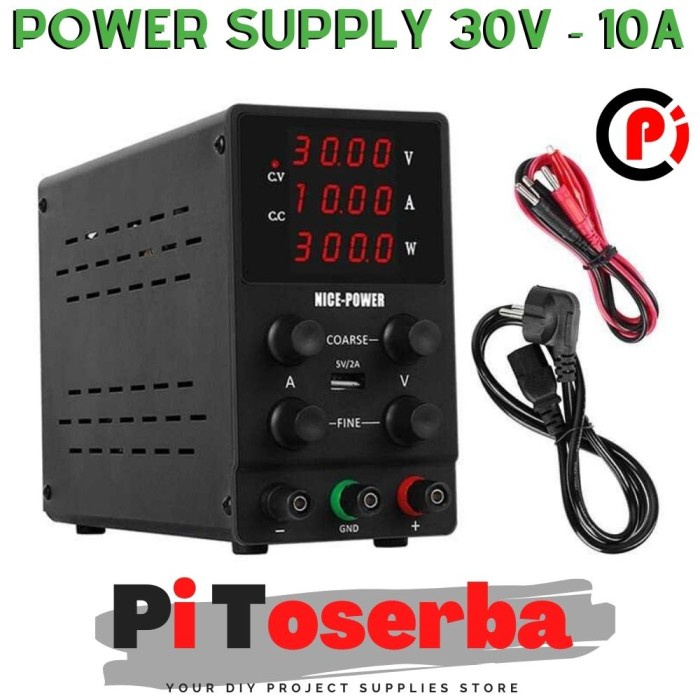 Jual Power Supply PSU Adjustable DC 30V 10A IV Untuk Servis HP Laptop ...