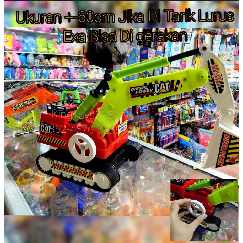 Jual Mobil Mainan Anak Exavator Excavator Bisa Di Gerakan Exa Besar ...