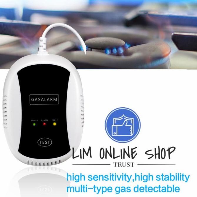 Jual Sensor Alarm Gas Leak Detector Lpg 433Mhz Pendeteksi Deteksi ...