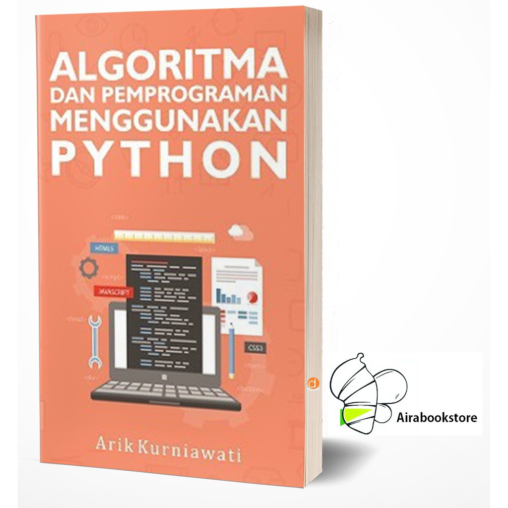Jual Buku Algoritma Dan Pemrograman Menggunakan Python - DP01357A ORIGINAL | Shopee Indonesia
