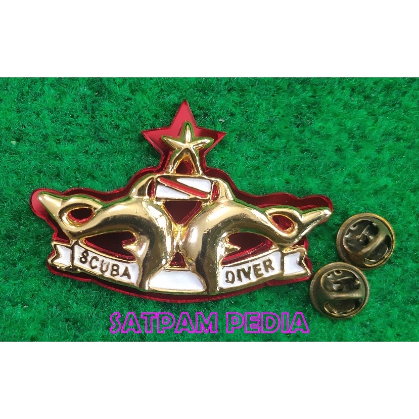 Jual Pin Scuba Diver Mika - Wing Scuba Diver Mika | Shopee Indonesia