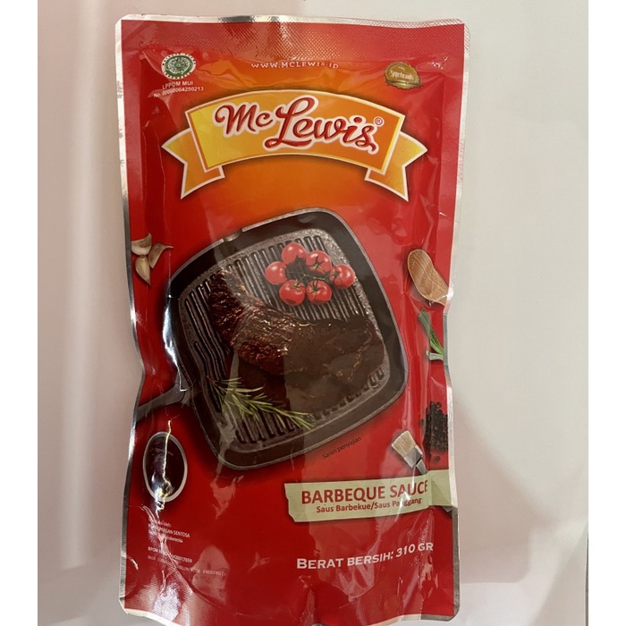 Jual Mclewis barbeque sauce 310gr (mc lewis) | Shopee Indonesia