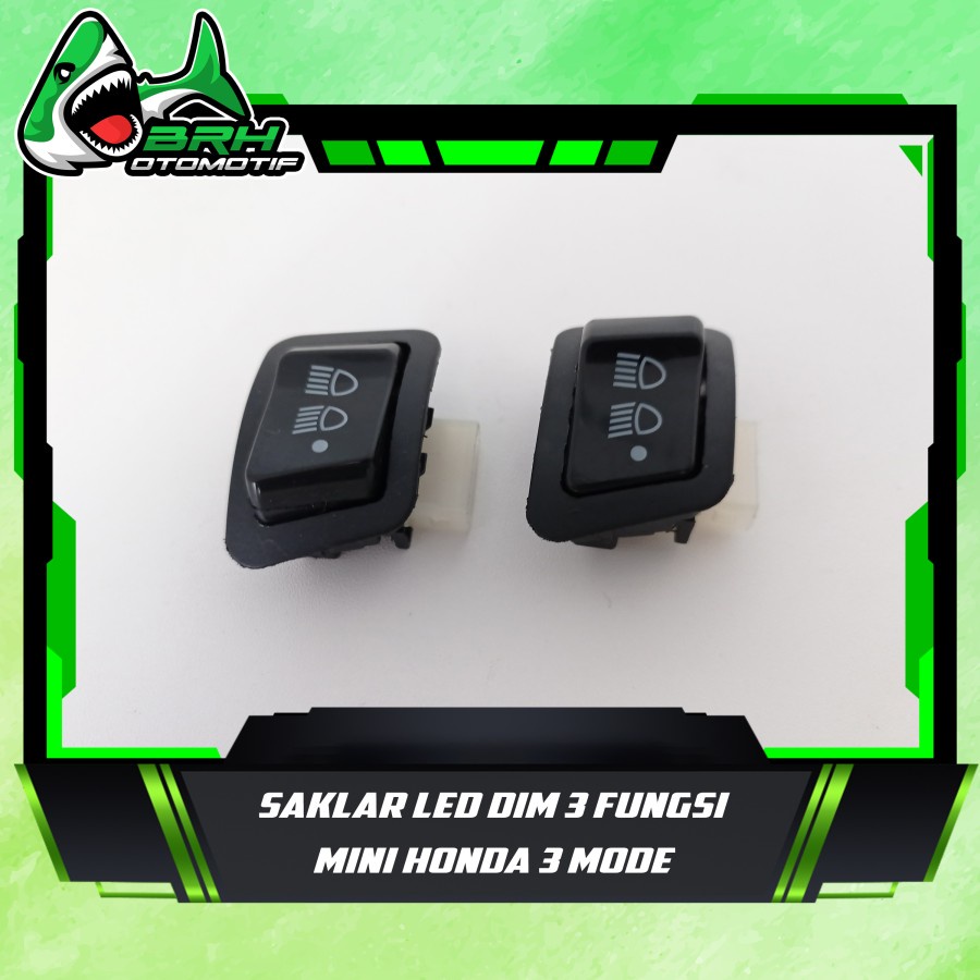 Jual Saklar DIM Motor Saklar HIGH LOW OFF Beam Motor 3 Mode Universal ...