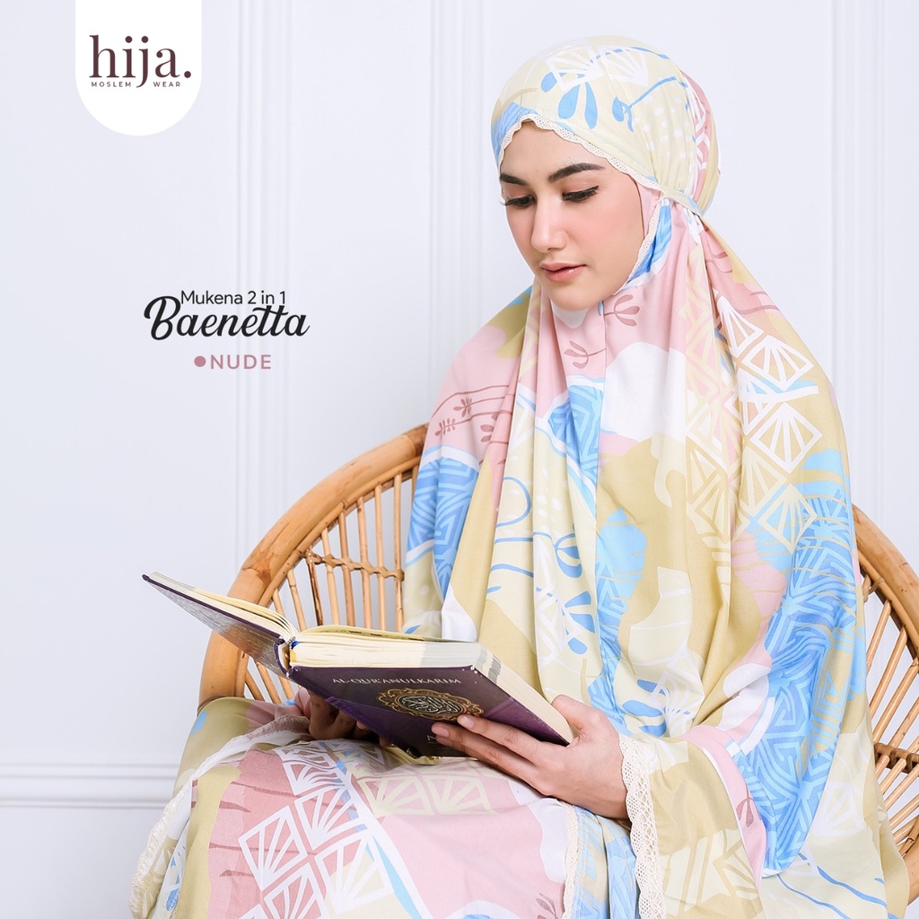 Jual Mukenah Super Jumbo Motif Aesthetic Mukena 2in1 Rayon Baenetta ...