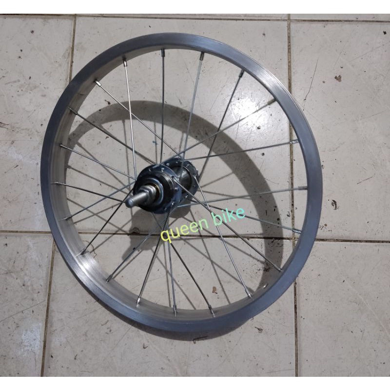 Jual Rim Velg Peleng Alloy Almini / Besi Sepeda 16x1.75/2.125 Bmx Mini ...