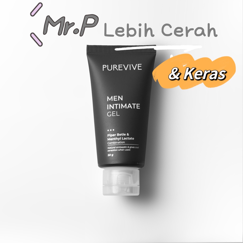 Jual Purevive Men Intimate Gel Pencerah Mr.P BPOM NA18221600113 ...