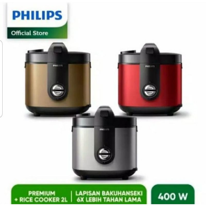 Jual Philips Rice Cooker 2 Liter HD 3138 | Shopee Indonesia