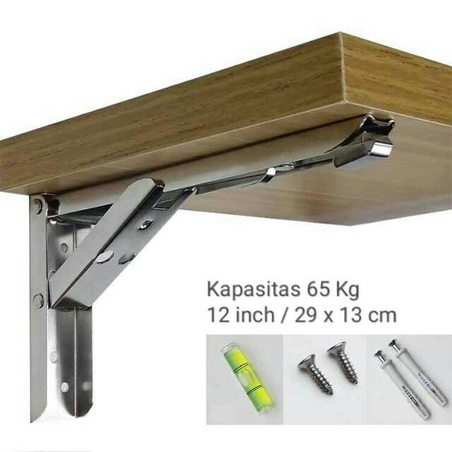 Jual Bracket Meja Lipat 12 inch | Shopee Indonesia