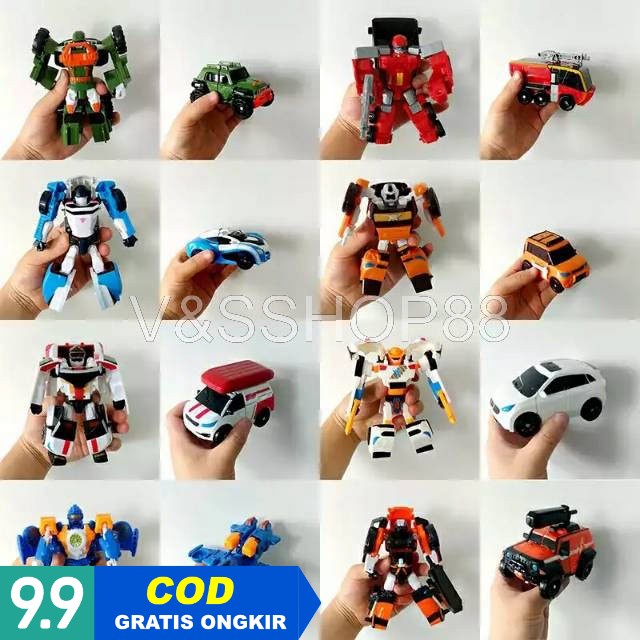 Jual MAINAN TOBOT ATHLON 2 Mini ROCKY VULCAN TORNADO Mini SUV Mini K ...