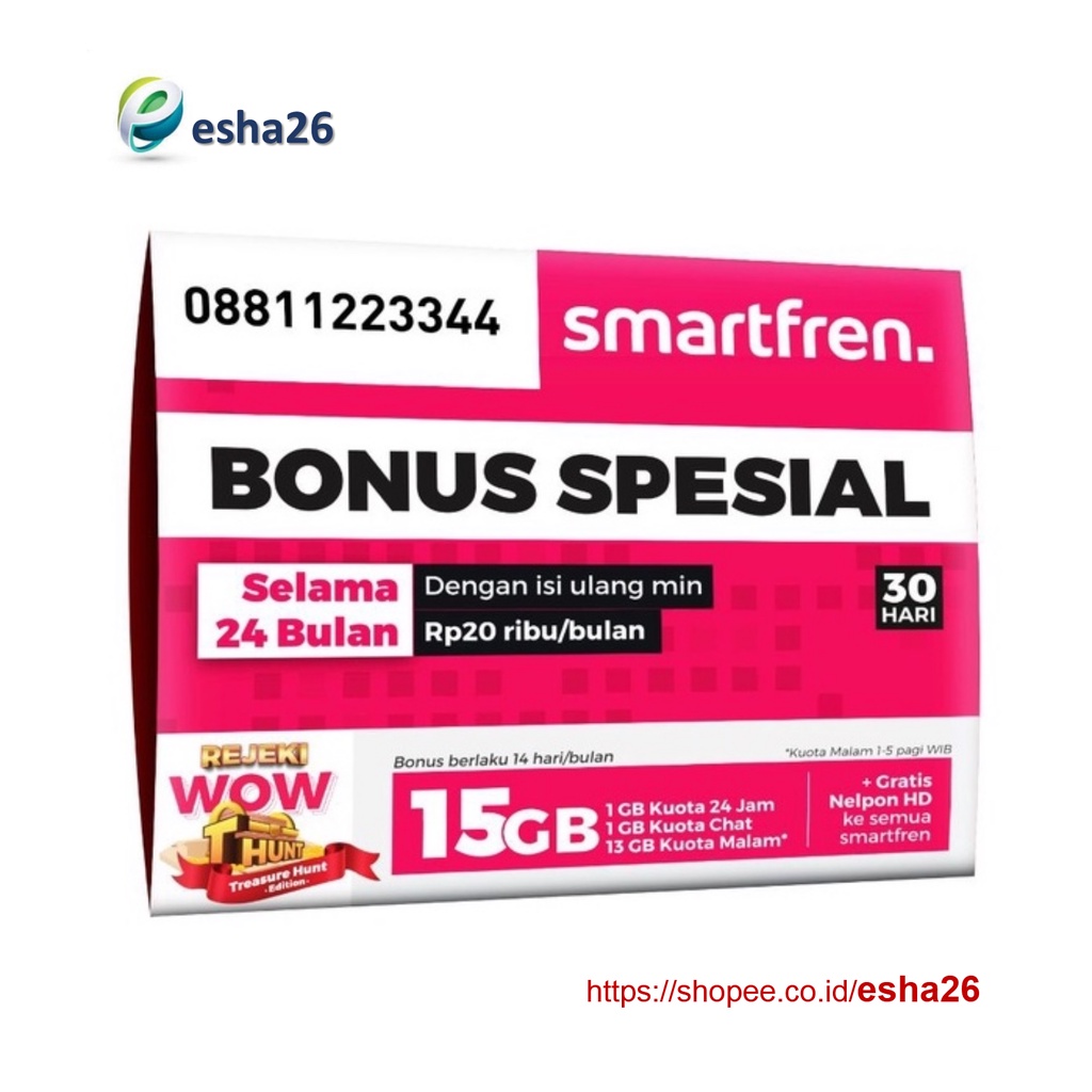 Jual Kartu Perdana Smartfren 4G LTE GSM | Shopee Indonesia