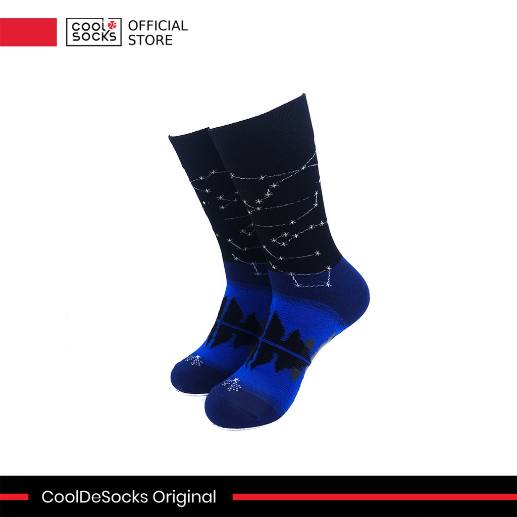 Jual Kaos Kaki CoolDeSocks Original | Constellations - Blue Spectrum | Shopee Indonesia