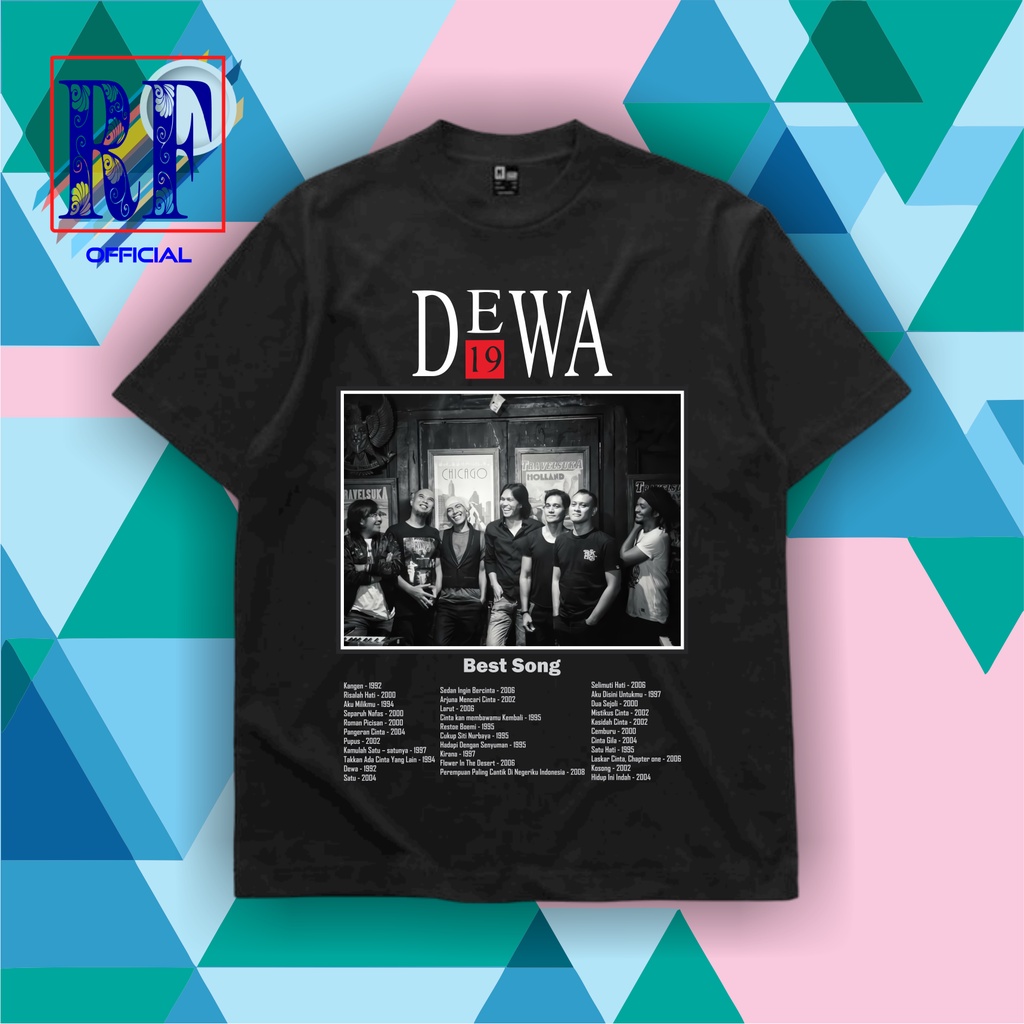 Jual KAOS DEWA 19 BEST ALBUM / LAGU TERBAIK TERBAIK | ROMAN PICISAN ...