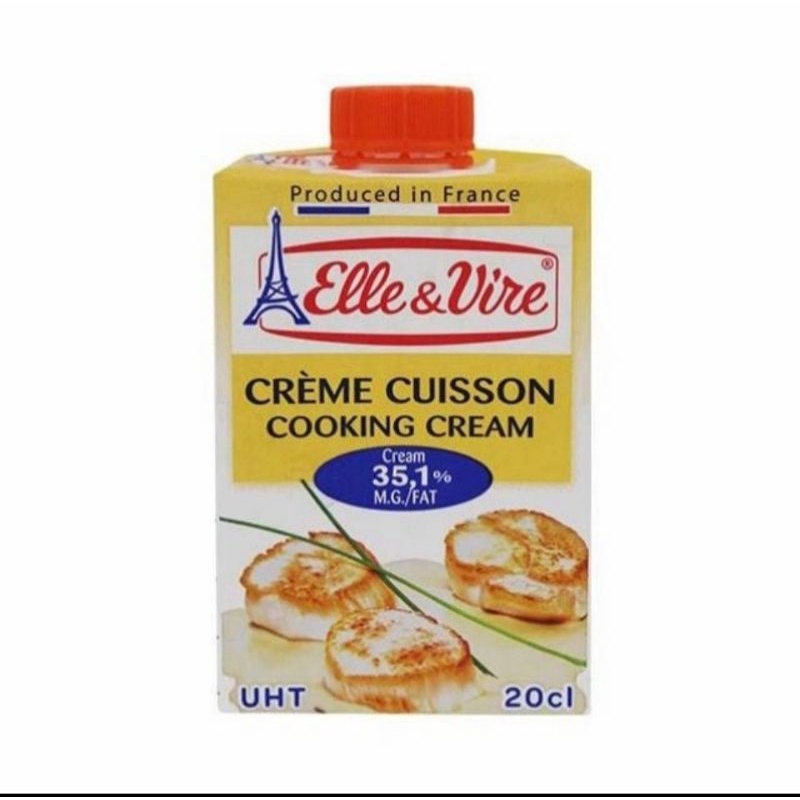 Jual Elle Vire Cooking Cream 200ml | Shopee Indonesia